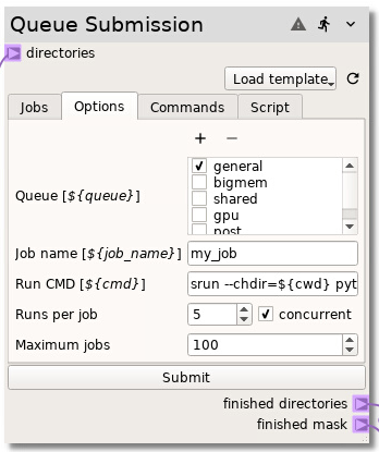 Queue Submission — Nodeworks User Guide 23.1.0 documentation