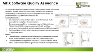 Software Development - NETL Multiphase Flow Science